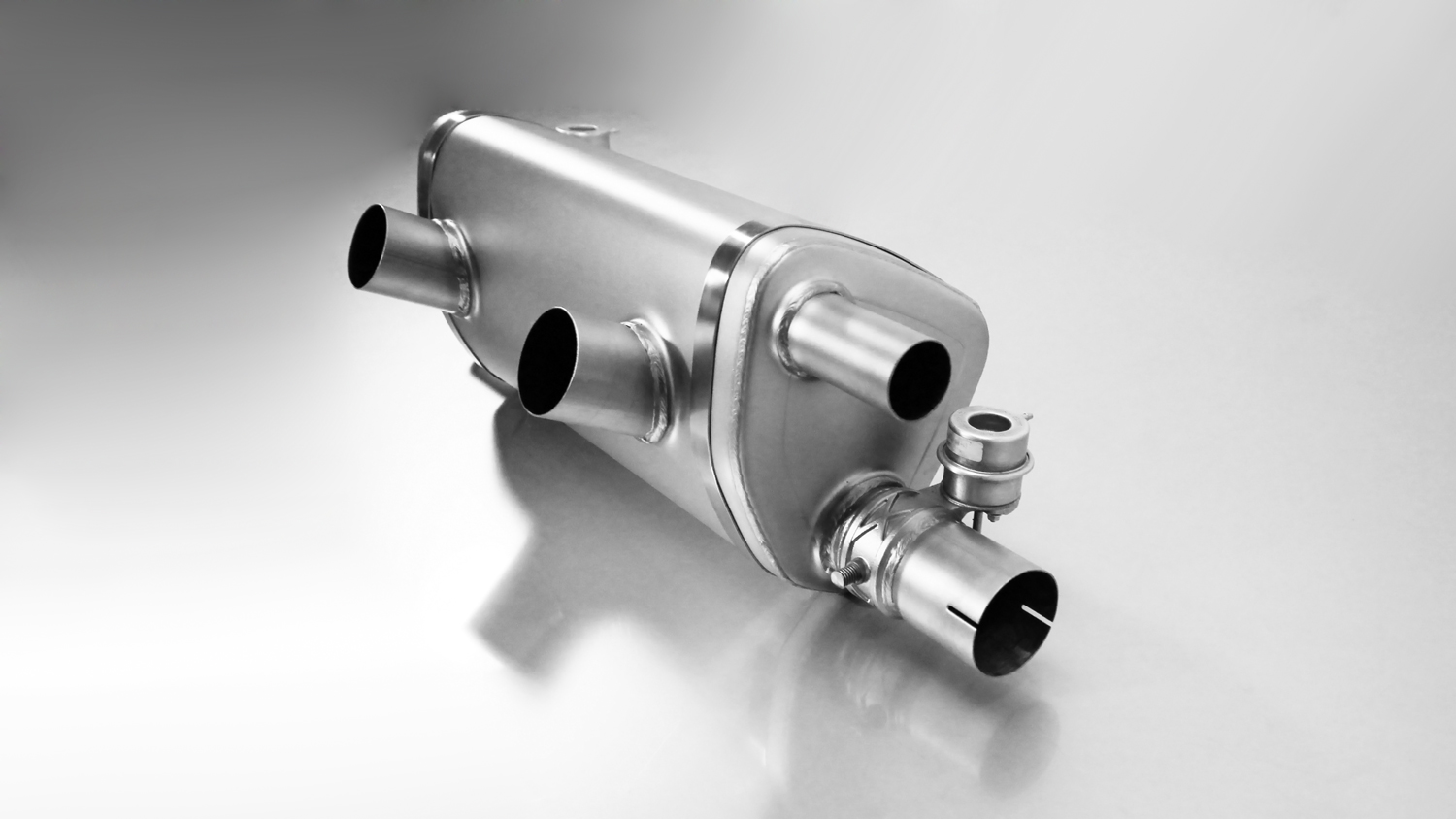 Axle-back system: stainless steel sport exhaust system center exit ...