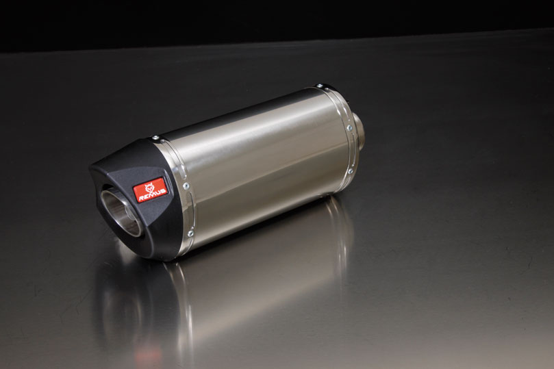 SCOOTER RSC, muffler, stainless steel, , 55 mm